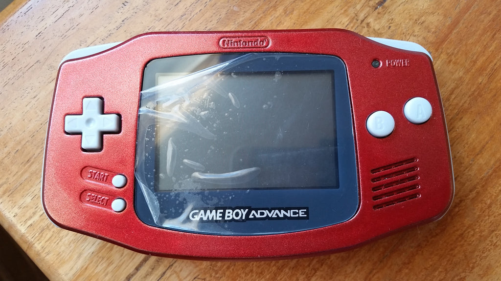 Custom Gameboy advance - metallic red – Geek Inventory