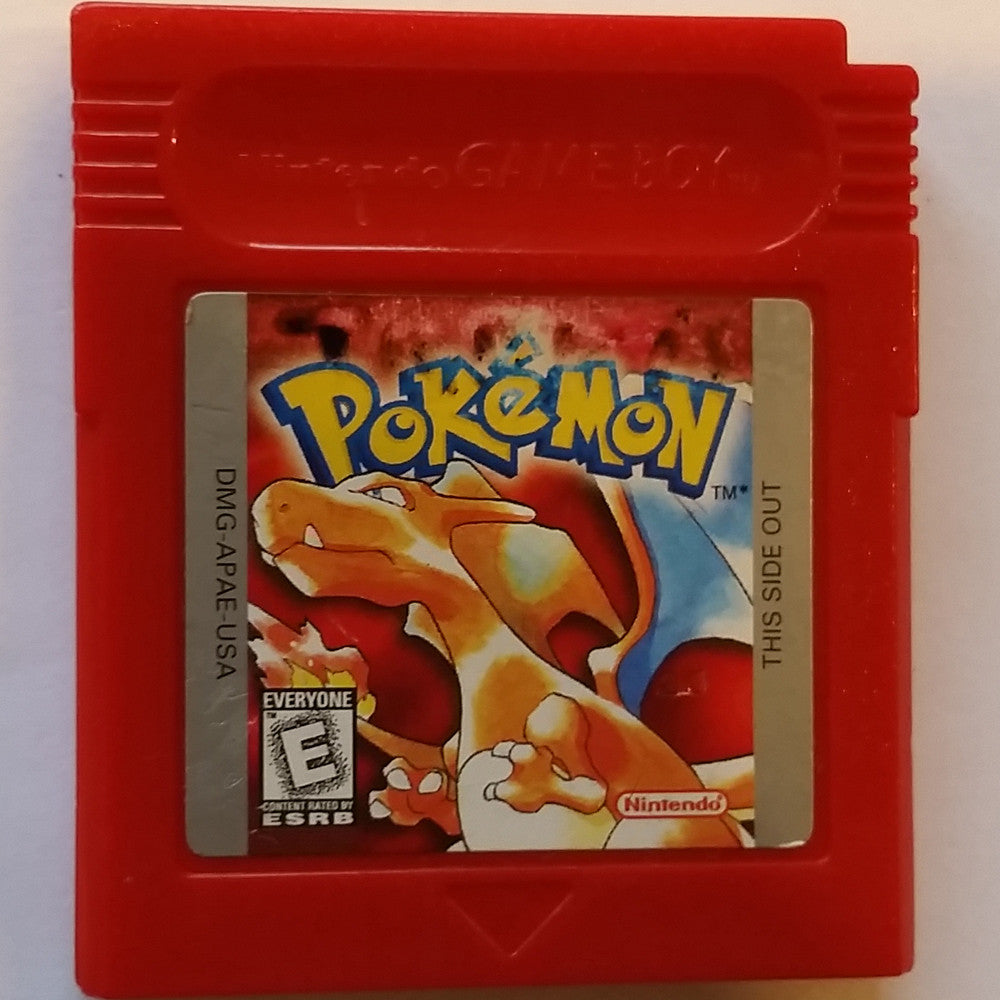 4. Gameboy - Pokemon Red - New battery – Geek Inventory