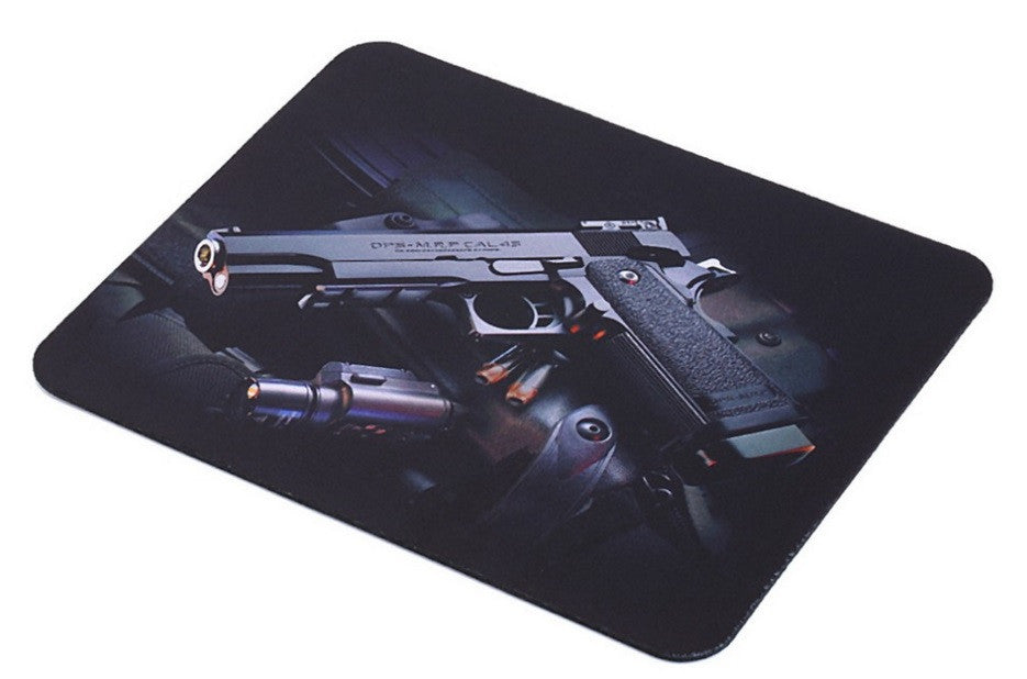 Anti slip Gaming mouse pad - gun design – Geek Inventory